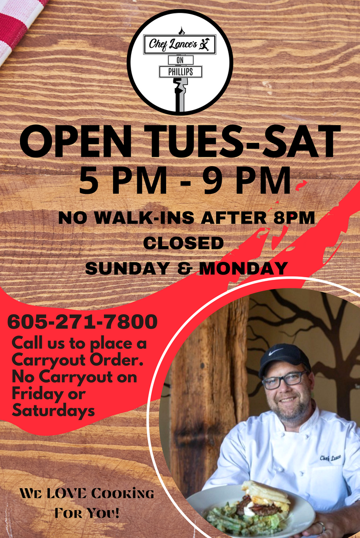 Chef Lance's on Phillips: Downtown Sioux Falls Restaurant